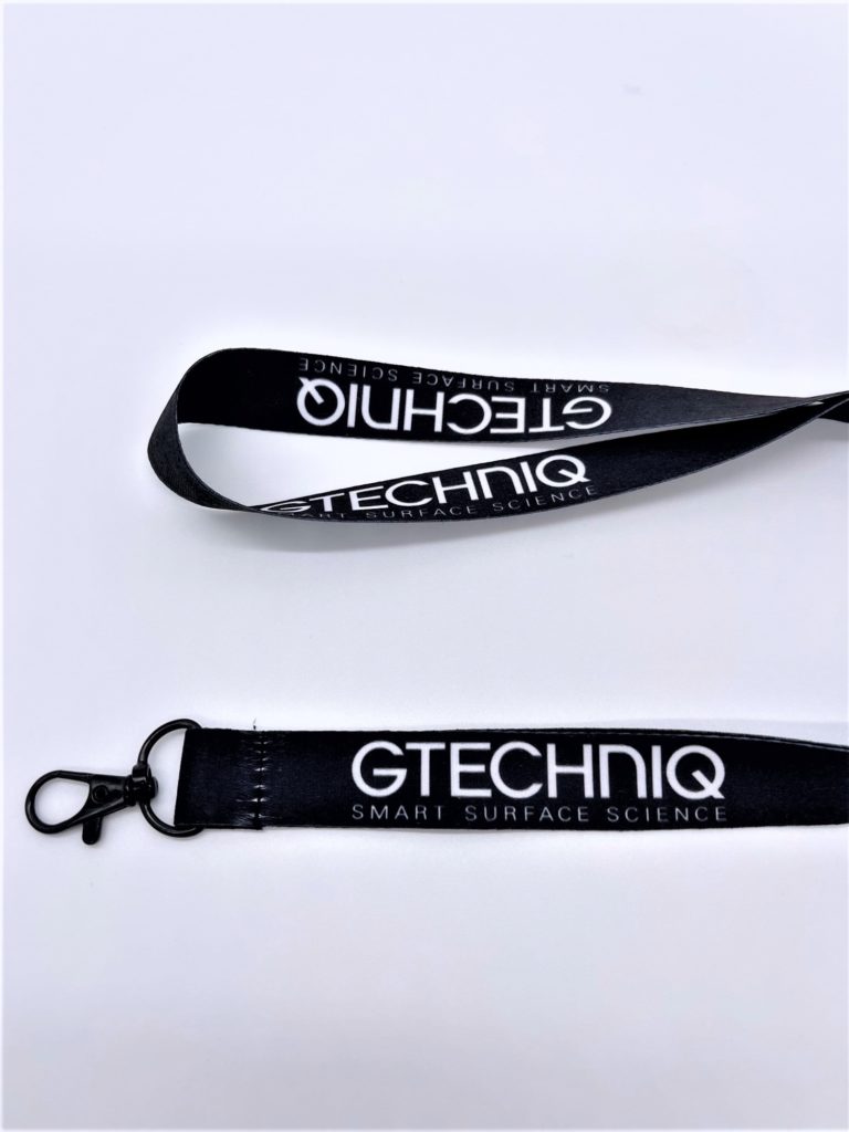 Black Lanyard With White Gtechniq Logo - Gtechniq USA